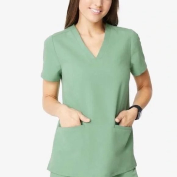 Figs | Tops | Womens Jade Casma Threepocket Scrub Top Xs Jade | Poshmark